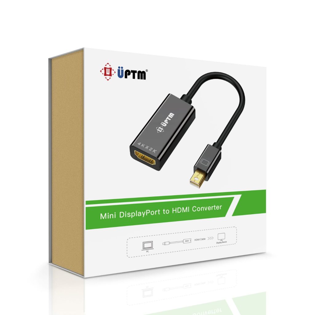 UPTM MDH03 Mini DP to HDMI ADAPTER - UPTM Singapore